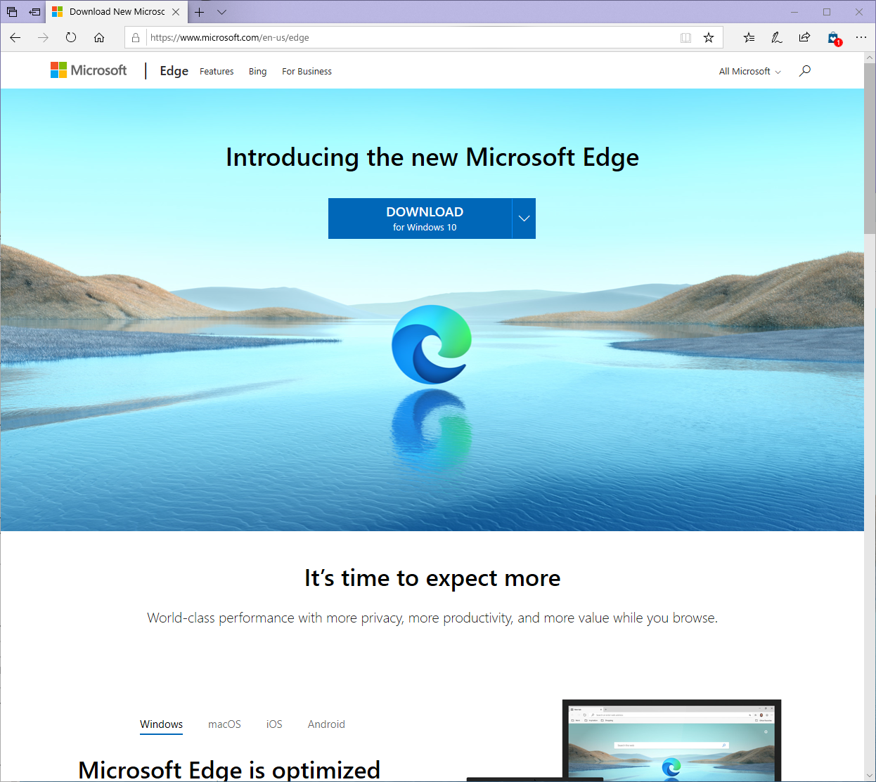 Chromium版Edge正式リリース。日本では自動更新は4/1以降に延期 | Ask for Windows